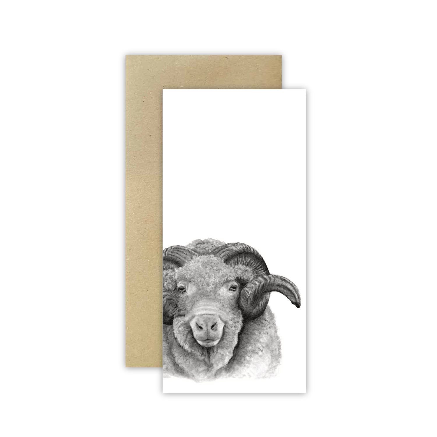 Ram Card – Cathy Hamilton Artworks